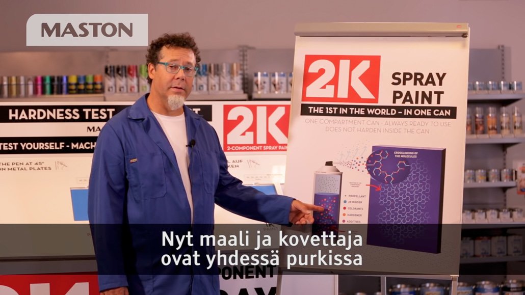 Maalauksen todellinen vallankumous - 2K Spray maali – Suomen 2CV-Kilta ry